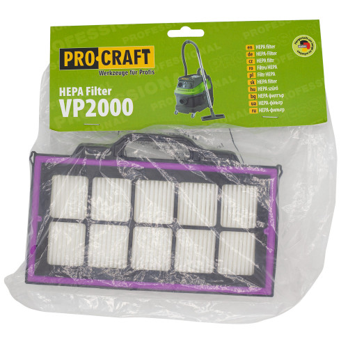 Procraft FHVP2000 HEPA filtr pro průmyslový vysavač Procraft VP2000 ...